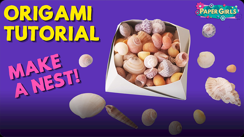 Origami Nest Tutorial Video | Discover Fun and Educational Videos That ...