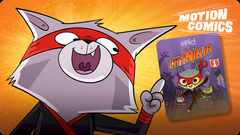 Cat Ninja Motion Comic 1: The Great Hamster Heist! Video | Discover Fun ...