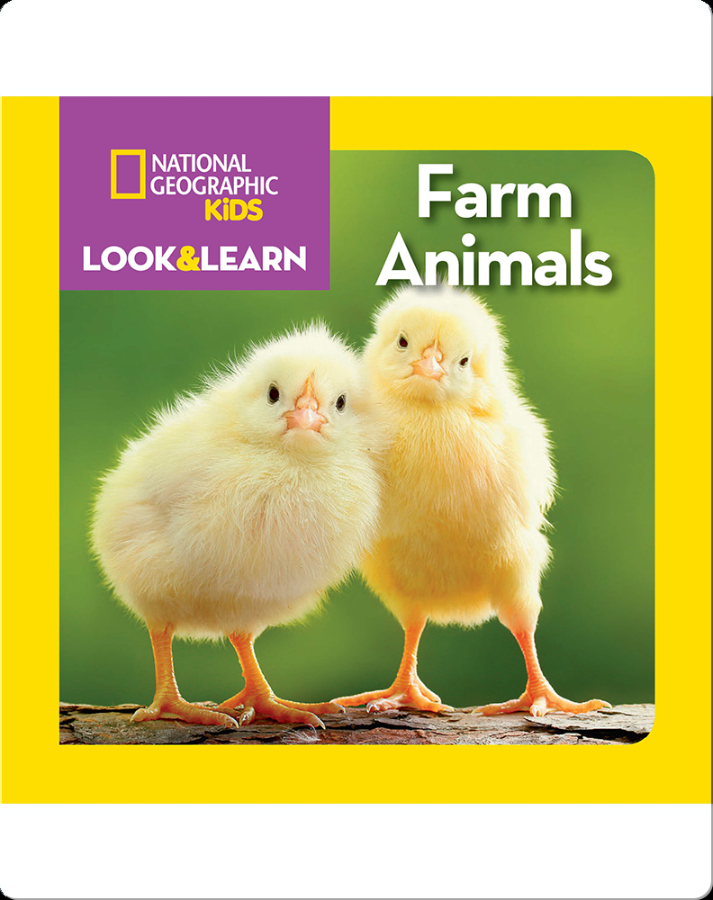 National Geographic Kids Look and Learn: Farm Animals Book by National ...