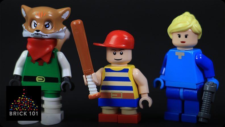 How To Build LEGO Nintendo Characters (Fox, Samus, & Ness) Video ...