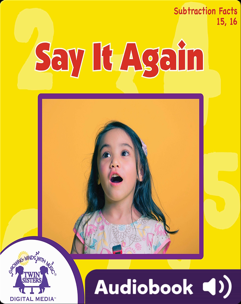 Say It Again Children's Audiobook by Karen Mitzo Hilderbrand | Explore ...