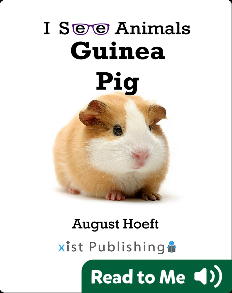 I See Animals: Guinea Pig Book by August Hoeft | Epic