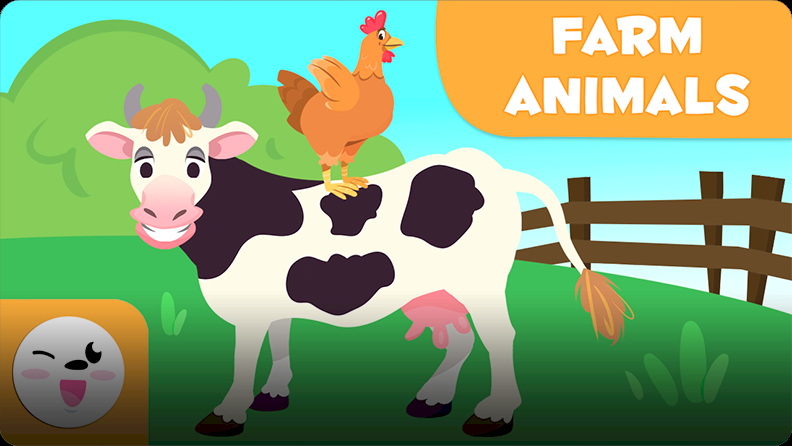 Animal Vocabulary: Farm Animals Video | Discover Fun and Educational ...
