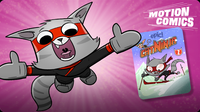 Cat Ninja Motion Comic 2: Le Chat Noir! Video | Discover Fun and ...