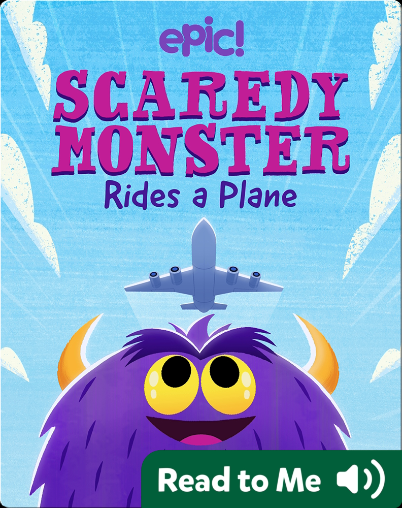 Scaredy Monster Rides a Plane Book by Meika Hashimoto | Epic