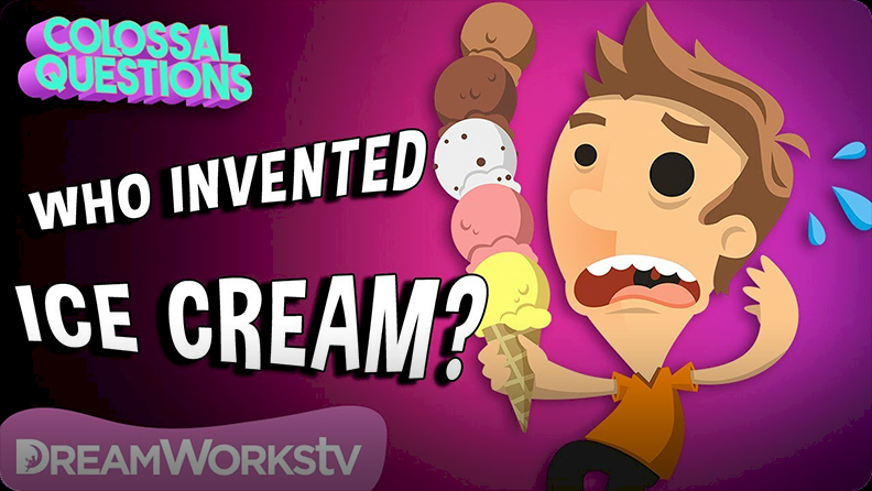 Colossal Questions: Who Invented Ice Cream? Video | Discover Fun and ...