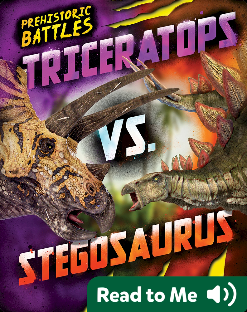 Triceratops vs. Stegosaurus Book by Jon Alan | Epic