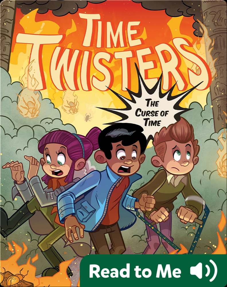 Time Twisters #3: The Curse of Time Children's Book by Kathryn Lay With ...