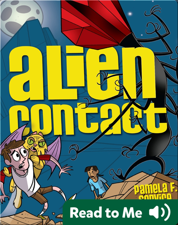 Alien Contact Children's Book by Pamela F. Service With Illustrations ...