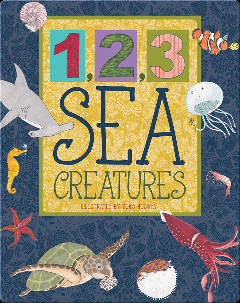 123 Sea Creatures Book by Toko Hosoya | Epic
