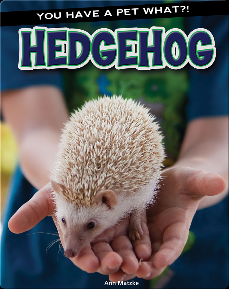 Hedgehog Book by Ann Matzke | Epic