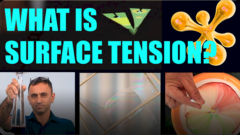 d'Art of Science: What is Surface Tension? Video | Discover Fun and ...