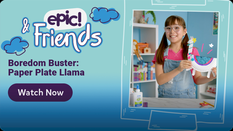 Epic & Friends Boredom Busters: Paper Plate Llama Video | Discover Fun ...