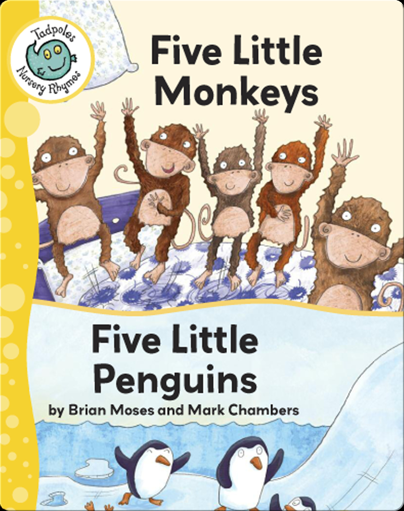 Five Little Monkeys - Five Little Penguins Book by Brian Moses | Epic