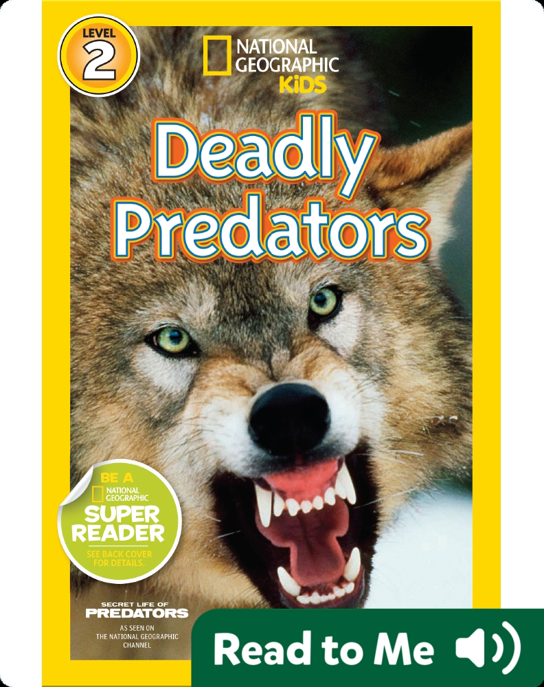 National Geographic Readers: Deadly Predators Children's Book by ...