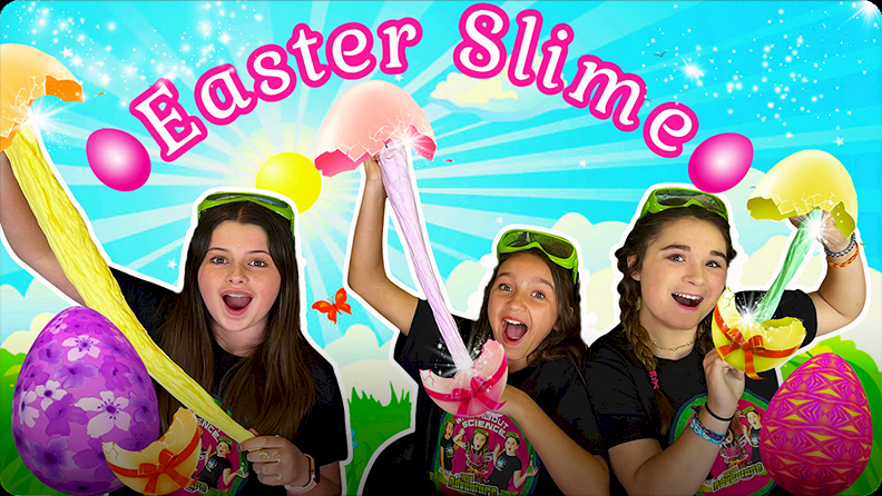 The Wild Adventure Girls: DIY Slime for Easter Video | Discover Fun and ...