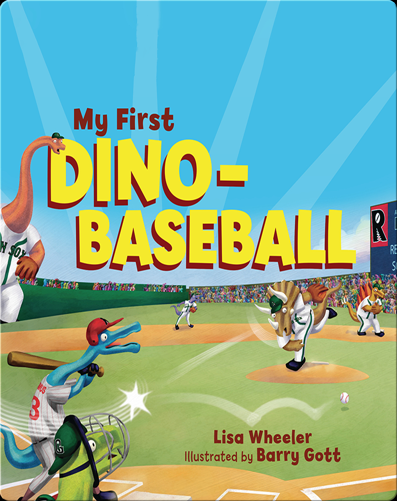 Dino Board Books: My First Dino-Baseball Book by Lisa Wheeler | Epic