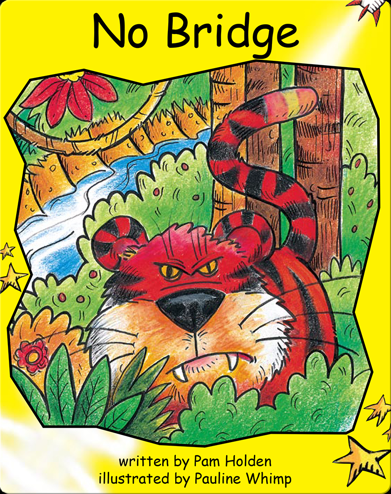 No Bridge Children's Book by Pam Holden With Illustrations by Pauline ...