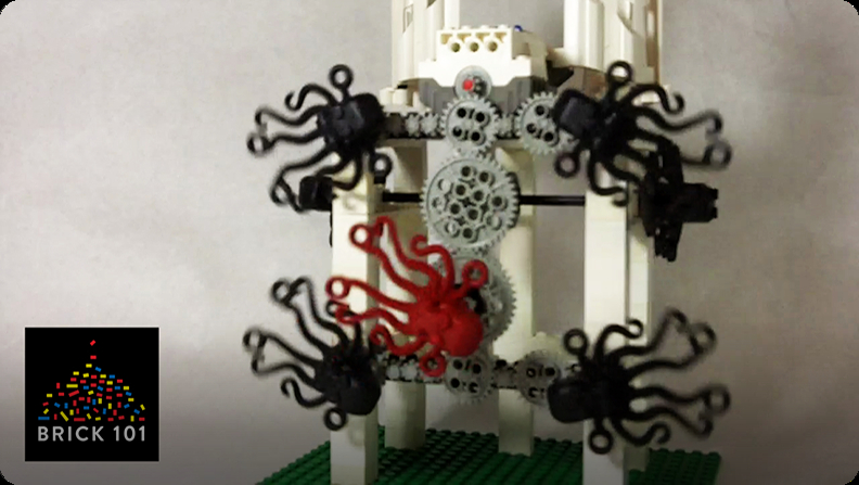 How To Build LEGO Octopus Machine Video by BRICK 101 | Epic