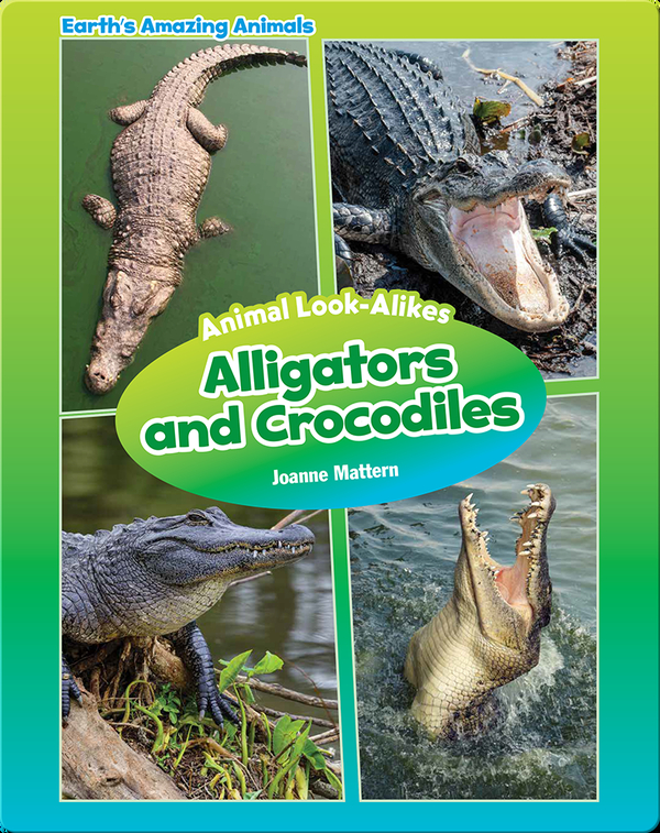 Alligators and Crocodiles Children's Book by Joanne Mattern | Discover ...